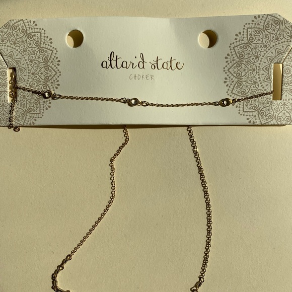 Altar'd State | Jewelry | Studded Cross Necklace | Poshmark